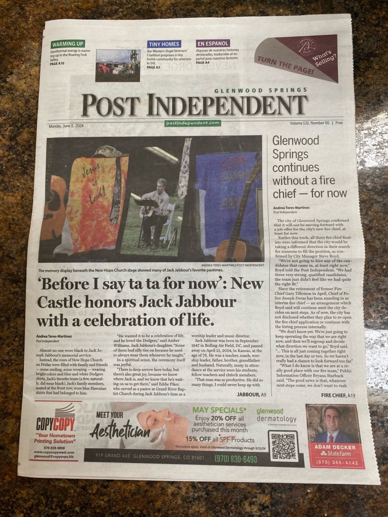 Jack's Service - Great Debate